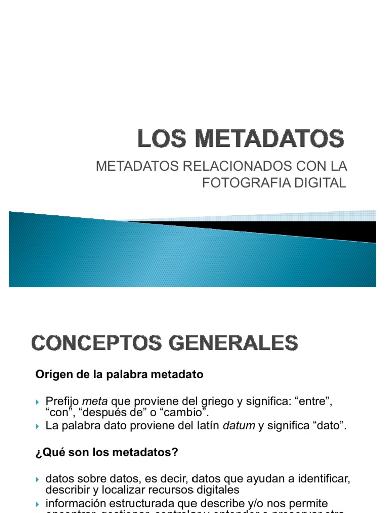 METADATOS