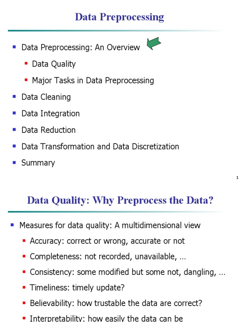 Unit 2 Data Preprocessing | PDF | Regression Analysis | Cluster Analysis Unit 2 Data Preprocessing | PDF | Regression Analysis | Cluster Analysis