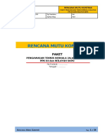 CONTOH RMK. (Rencana Mutu Konstruksi) | PDF | Bisnis | Komputer