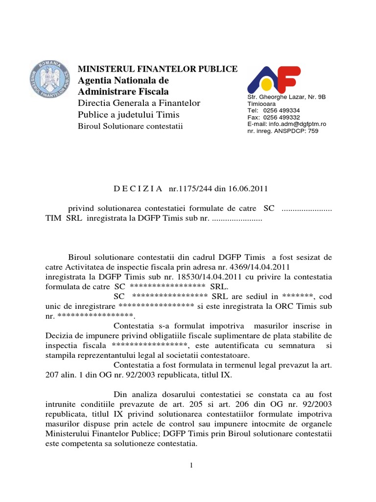 Discutie Arenda Cheltuieli Anaf | PDF