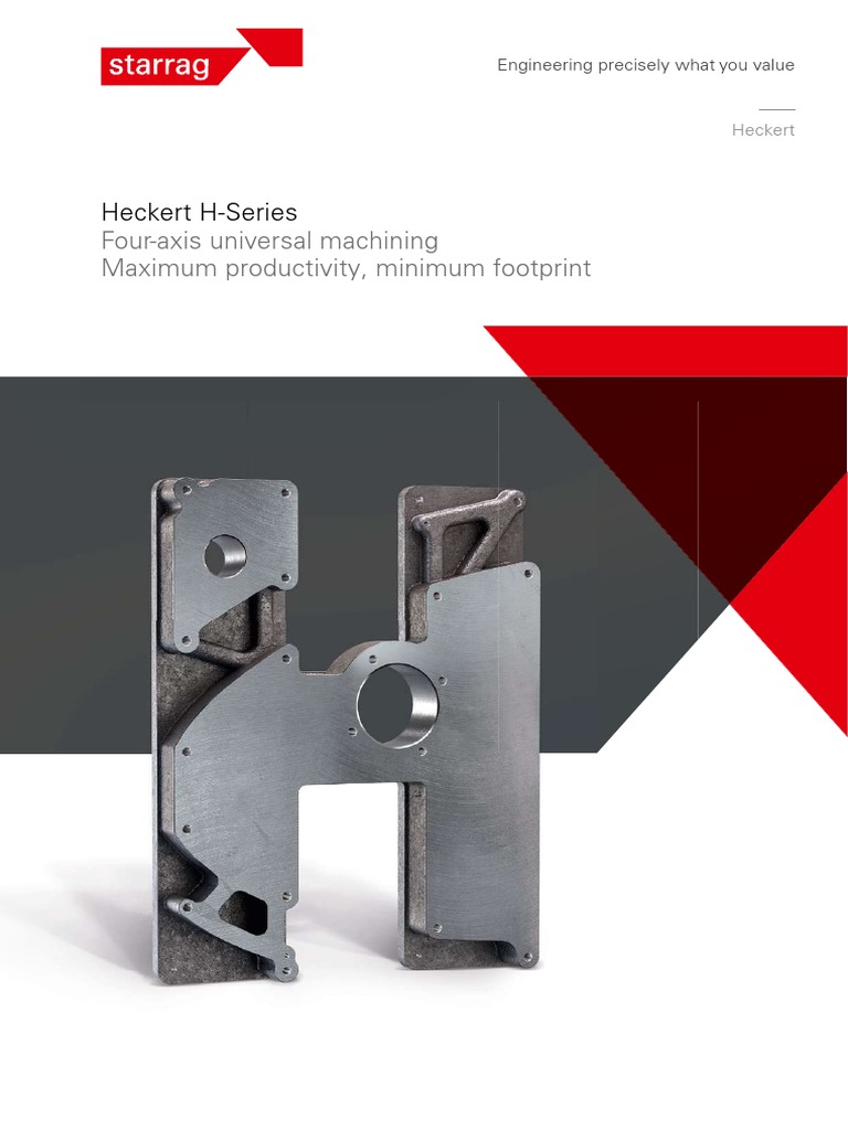 Heckert H Series Brochure 2022 en | PDF | User Interface | Machining