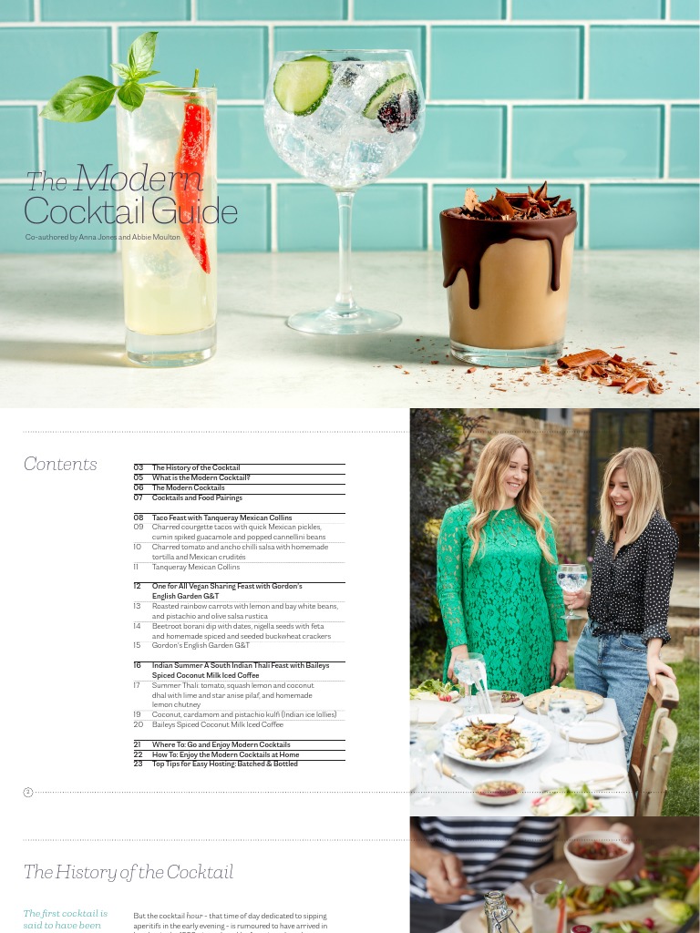 Modern: Cocktail Guide | PDF | Pickling | Indian Cuisine