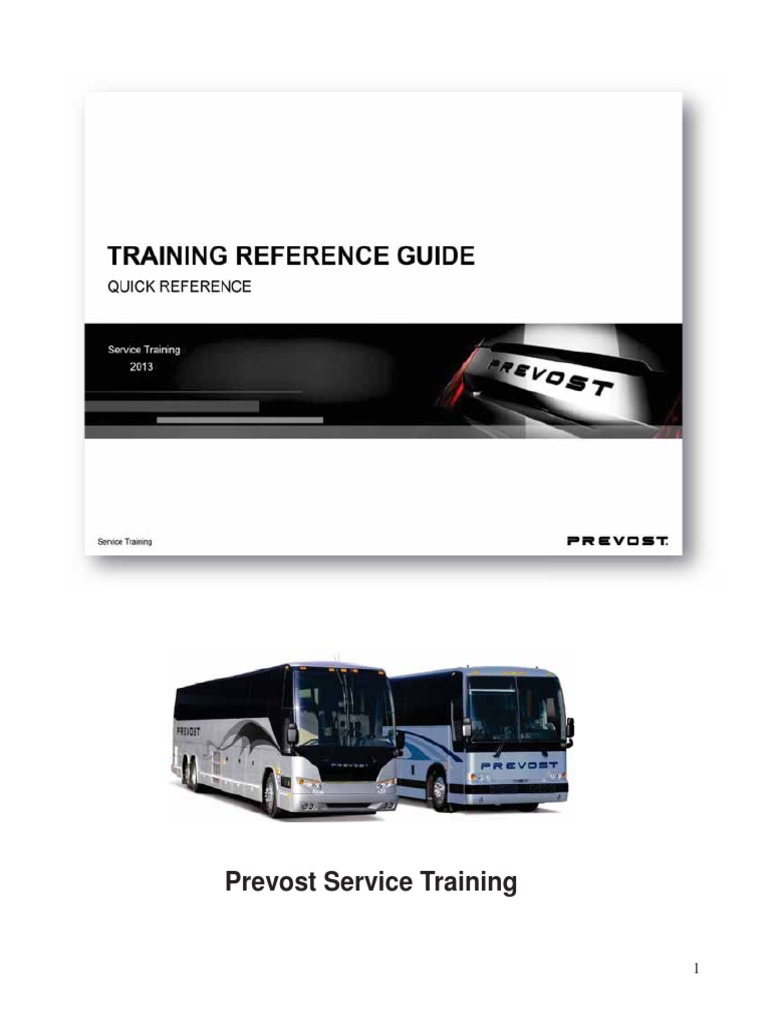 Prevost Service Training | PDF | Motor Oil | Screw