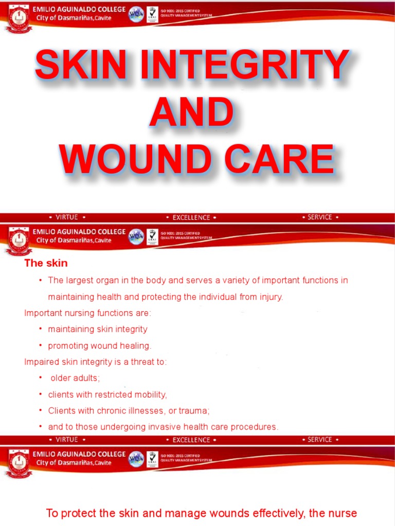 Skin Integrity Wound Care | PDF | Wound Healing | Scar