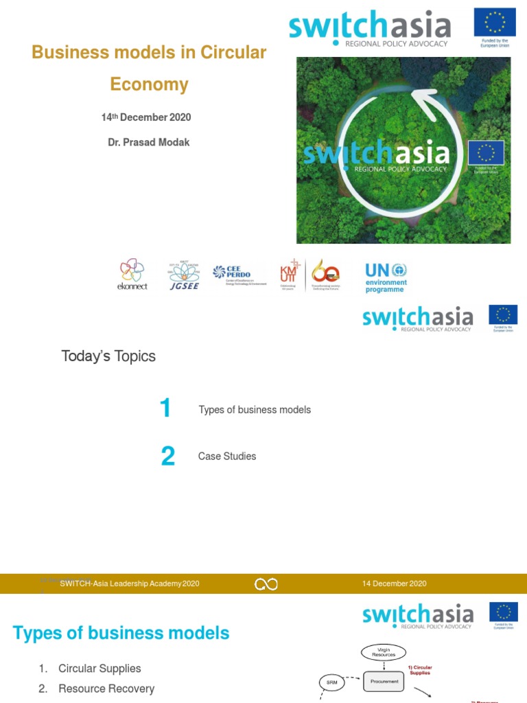 Circular Economy Business Models | PDF | Waste | Recycling