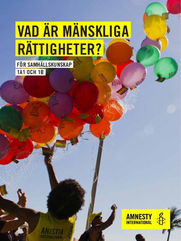 Vad Är Mänskliga Rättigheter?: För Samhällskunskap 1A1 Och 1B | PDF