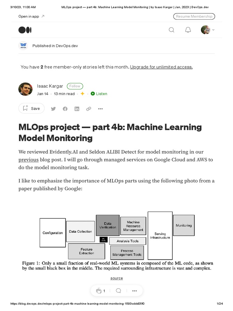 MLOps Project - Part 4b - Machine Learning Model Monitoring - by Isaac ...