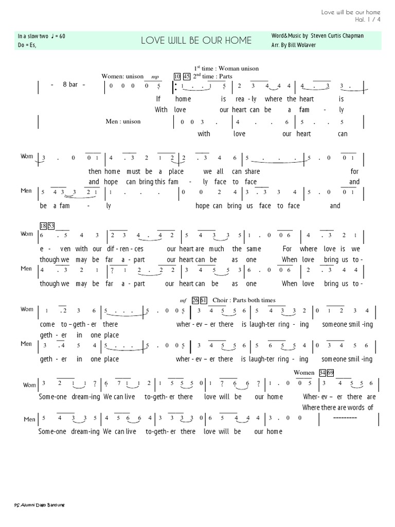 Love Will Be Our Home: in A Slow Two 60 Word&Music by Steven Curtis ...
