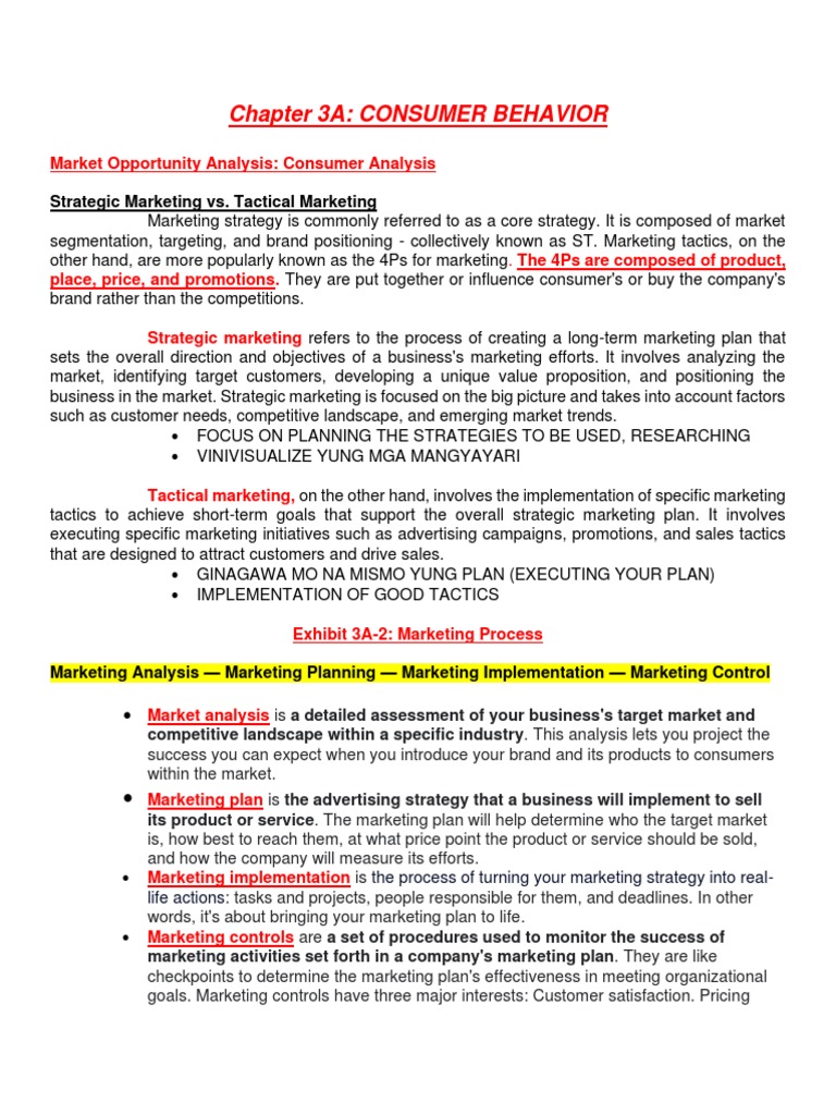 Consumer Behavior & Market Strategy | PDF | Marketing | Taxes