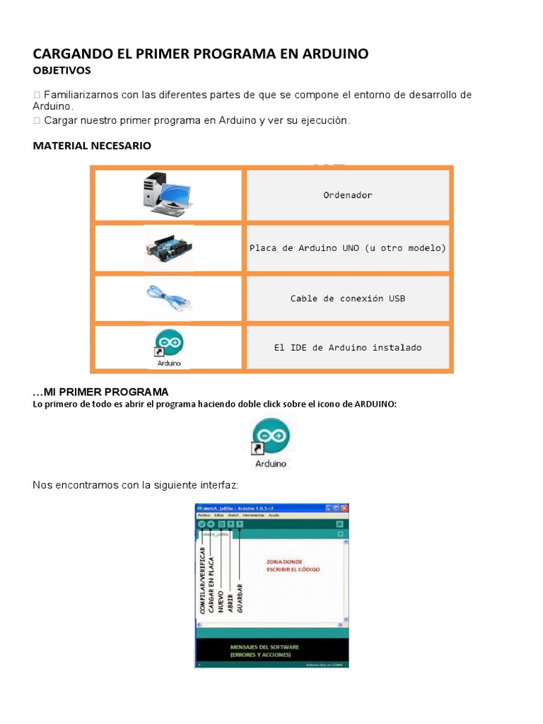 P0 Introducción al arduino uno | PDF