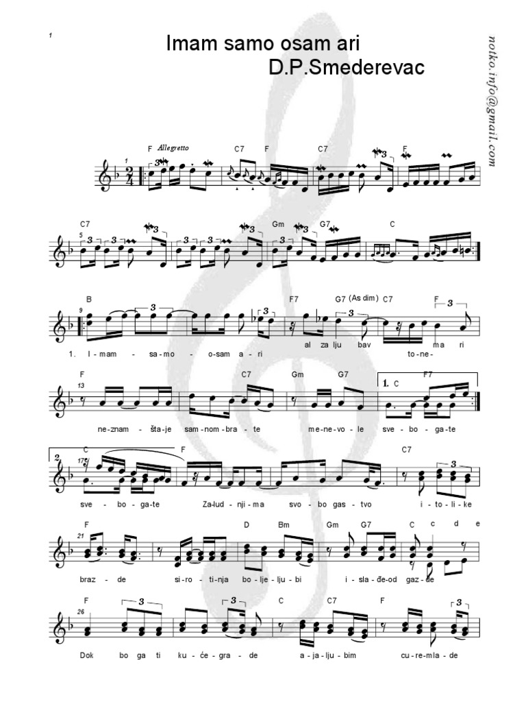 Imam Samo Osam Ari N.P.Smederevac | PDF
