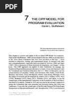 Stufflebeam 2003 The Cipp Model For Evaluation by Daniel L Stufflebeam ...