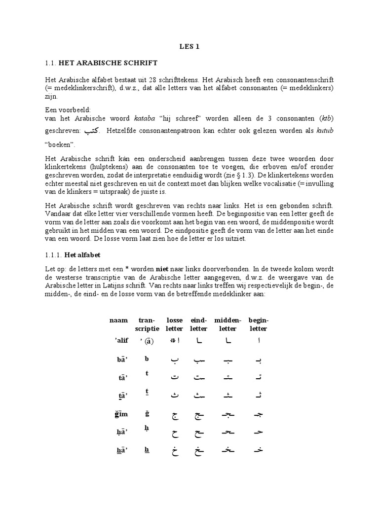 Les 1 | PDF
