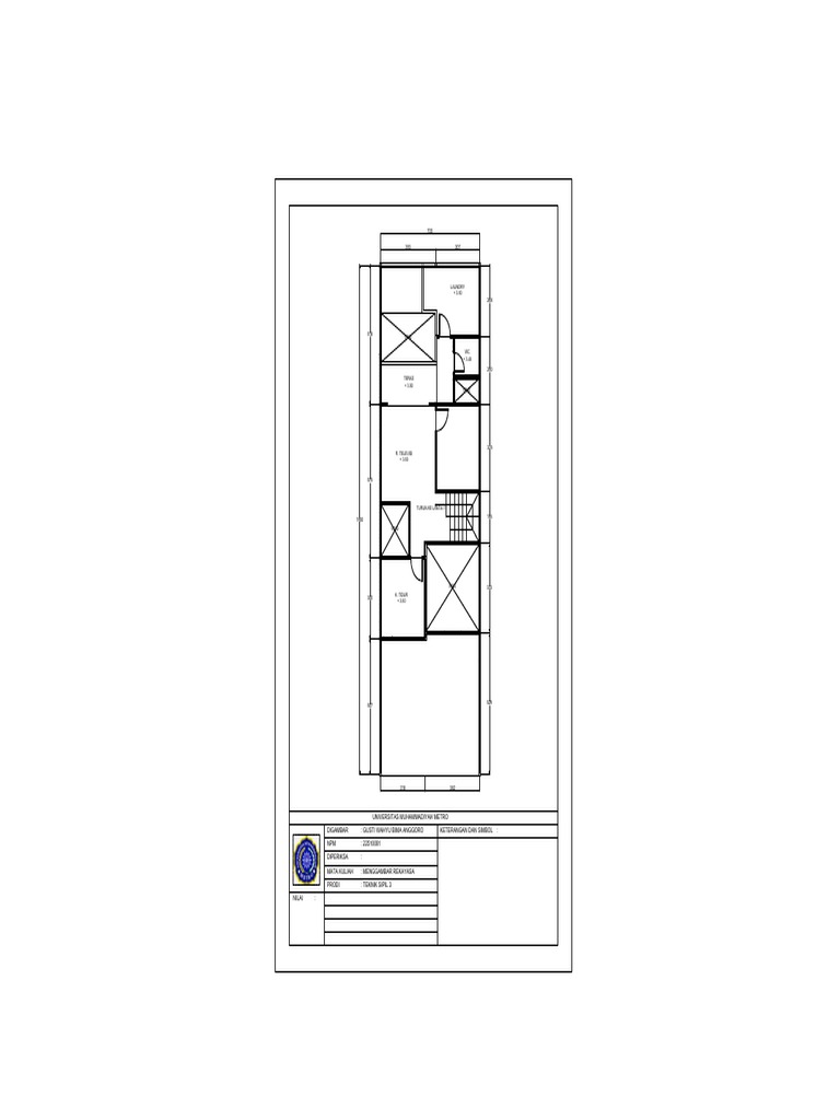 Auto Cad Denah | PDF