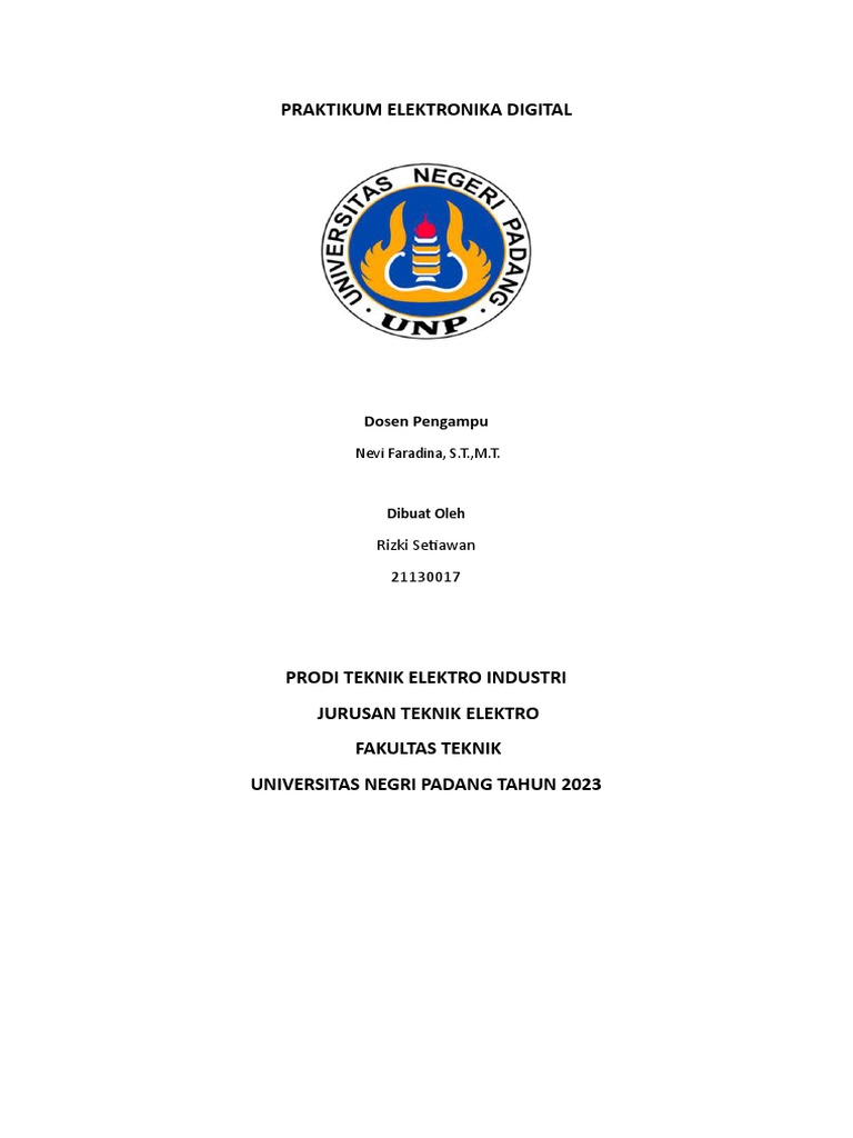 Laporan Dasar Gerbang EXOR - Rizki Setiawan21130017 | PDF