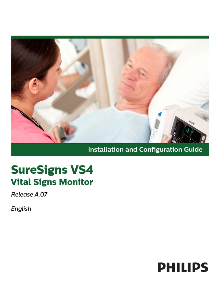 Install-Config Guide - SureSigns VS4 Rel A.07 | PDF | Usb | Thermometer