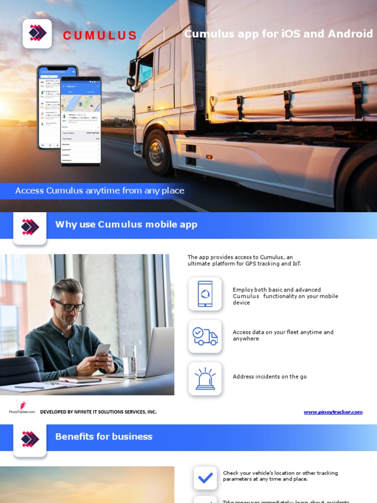 Cumulus: Cumulus App For iOS and Android | Download Free PDF | Mobile App | Internet Of Things