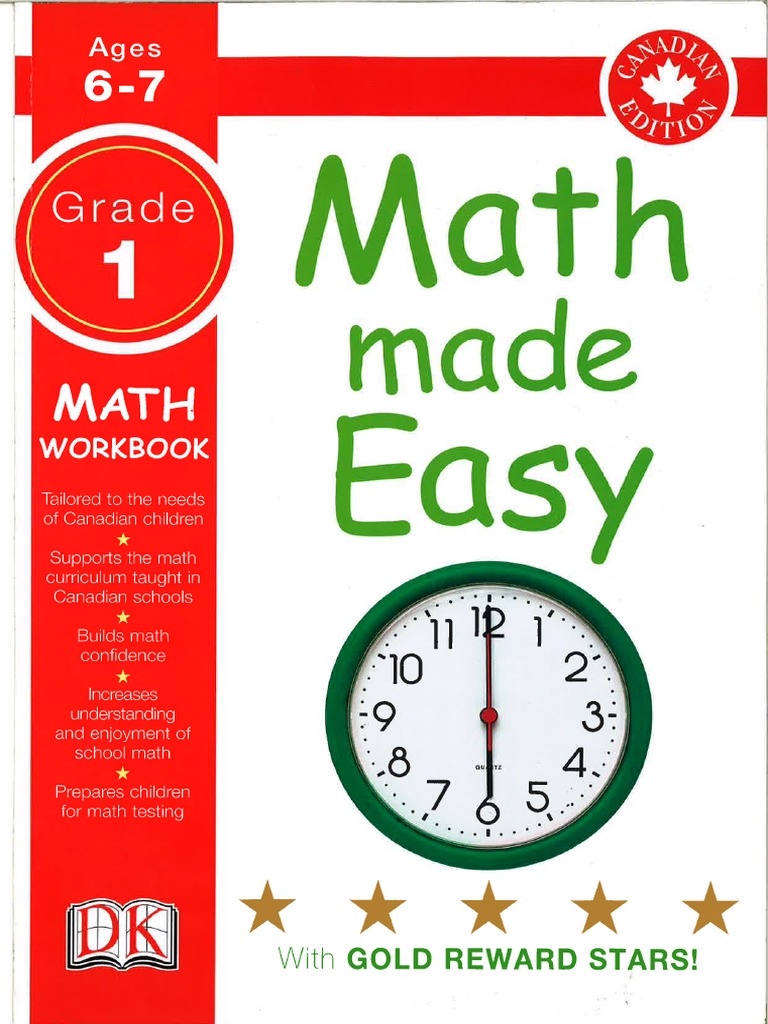 Math Made Easy Grade 1 - Math Workbook (Canadian Edition) (PDFDrive) | PDF