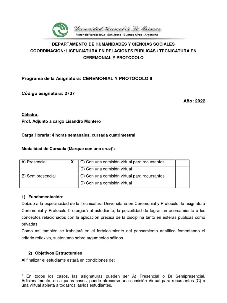 Ceremonial Protocolo 2 | PDF | Diplomacia | Evaluación