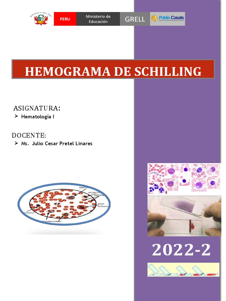 Hemograma de Schilling: Fundamentos y Valores | PDF | Leucocito | Sangre