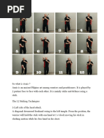 Terminologies in Arnis | PDF