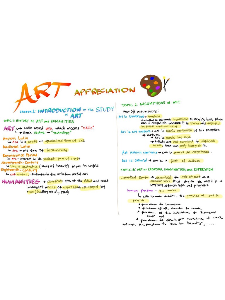 Art Appreciation 111 | PDF