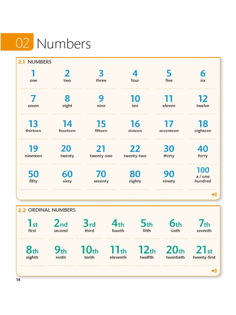 Numbers | PDF