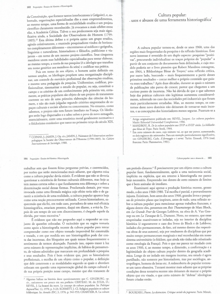 REVEL Jacques Cultura Popular | PDF