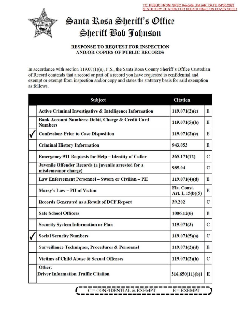 Rebekah Jones' Son's Incident Report | PDF | Arrest Warrant | Crimes