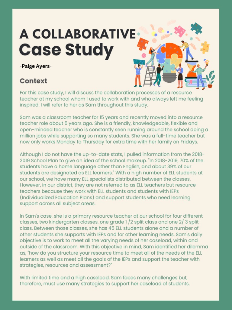 Module 4 Case Study 2 | Download Free PDF | Teachers | Individualized ...