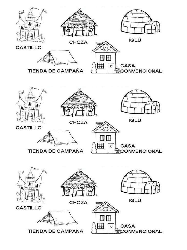 Vivienda 2º Grado Imagenes | PDF