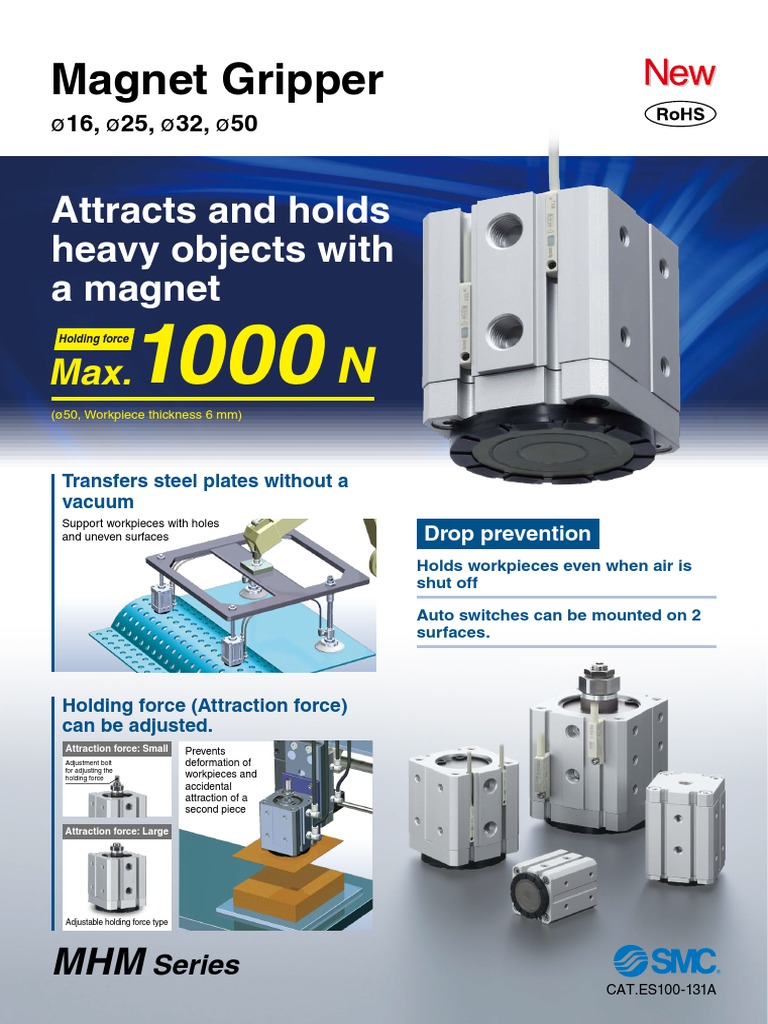 Magnet Gripper: Attracts and Holds Heavy Objects With A Magnet | Download Free PDF | Bipolar ...