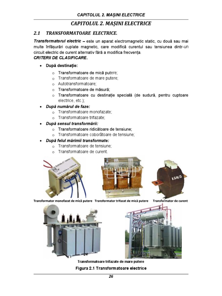 Transformatorul Electric | PDF