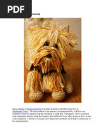 Amigurumi Yorkie Crochet Pattern Guide | PDF | Amigurumi | Crochet