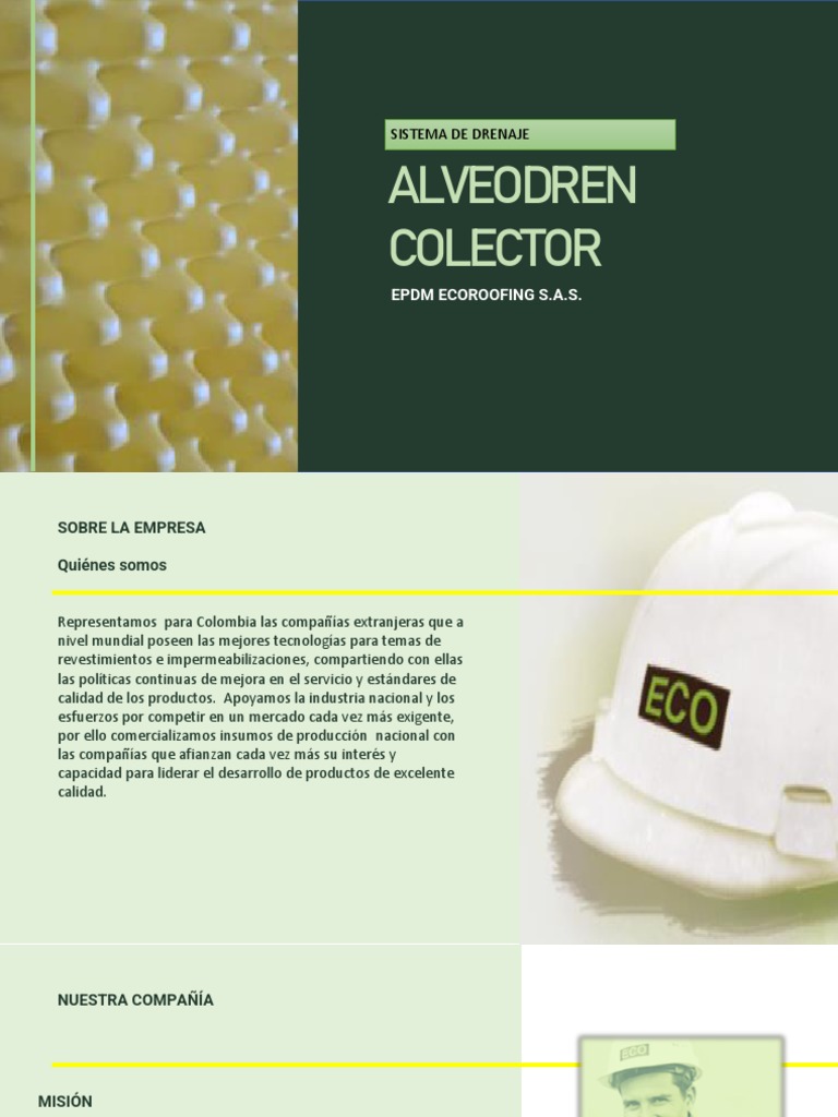 Alveodren Colector | PDF