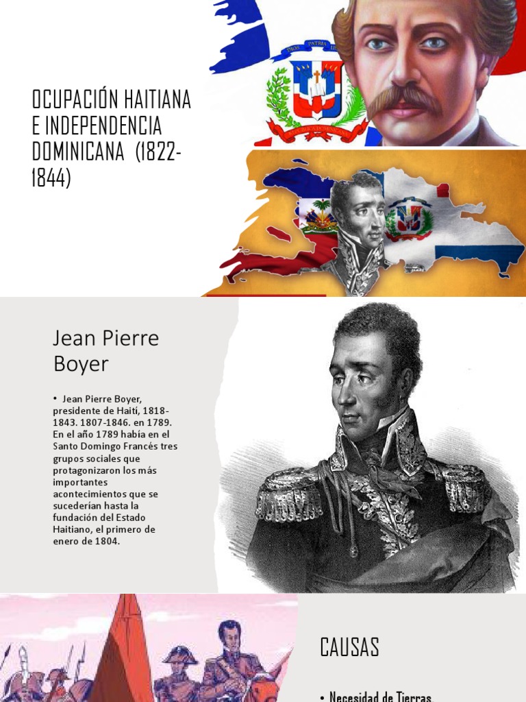 Ocupación Haitiana E Independencia DOMINICANA (1822-1844) | PDF | República Dominicana