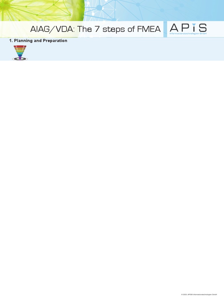 APIS_Poster_7_steps_of_FMEA_demo | PDF | Evaluation | Applied Mathematics