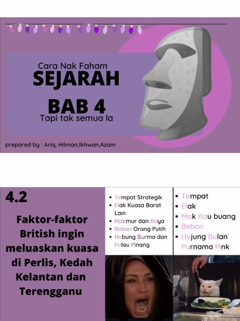 Sej Bab 4 t3 | PDF