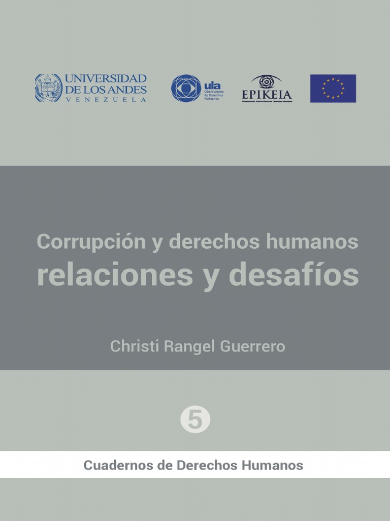 Corrupción y Derechos Humanos | PDF | Corrupción política | Venezuela