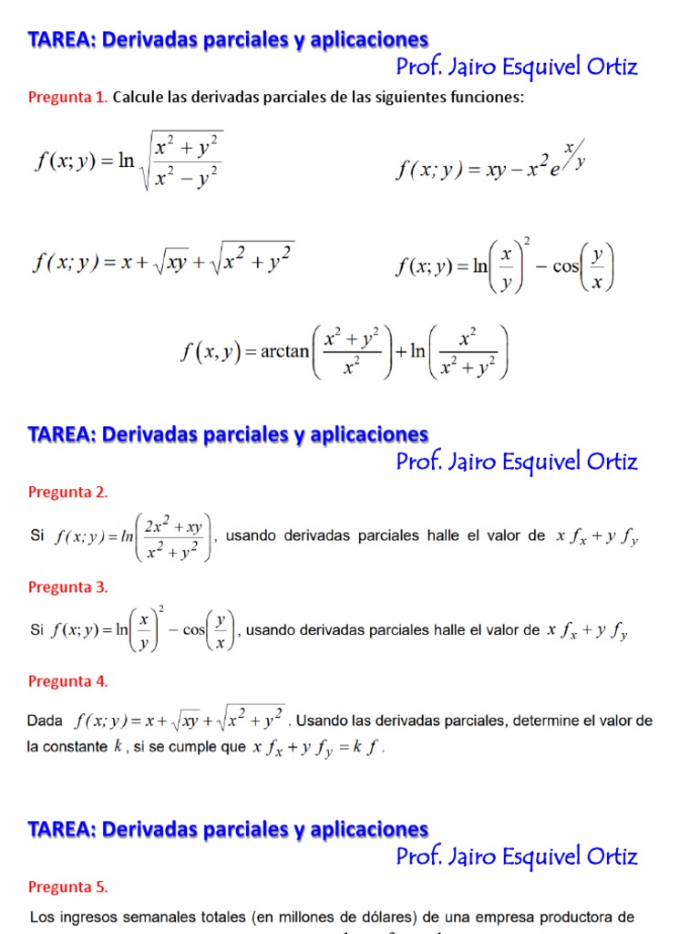 Tarea Extra Semana 5 CAL2 | PDF