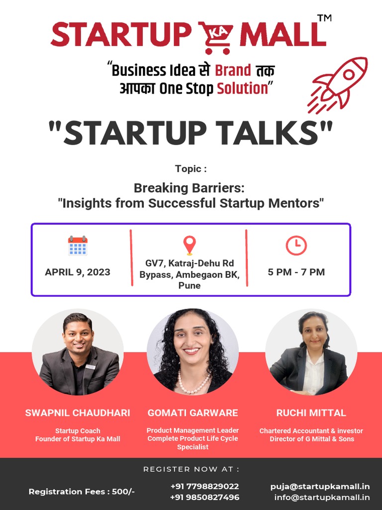 Startup Talks Pune | PDF