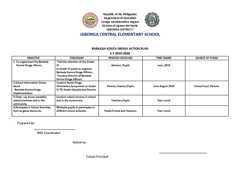 BKD Action Plan | PDF