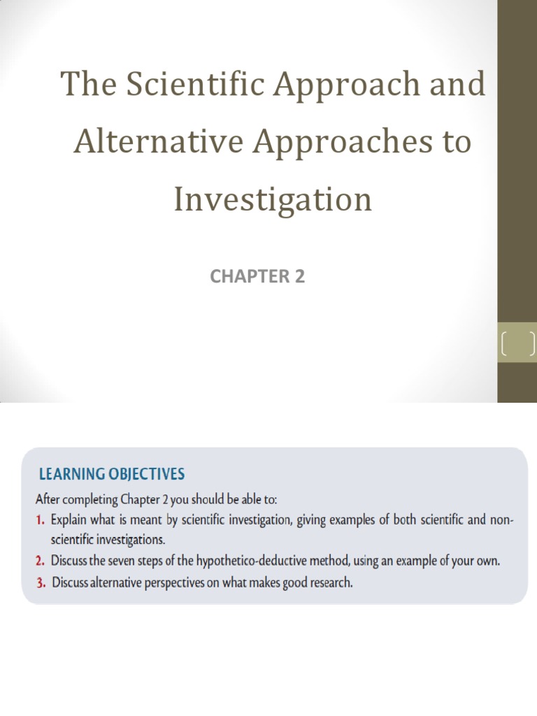 Chapter 2 - PPT | PDF | Hypothesis | Positivism