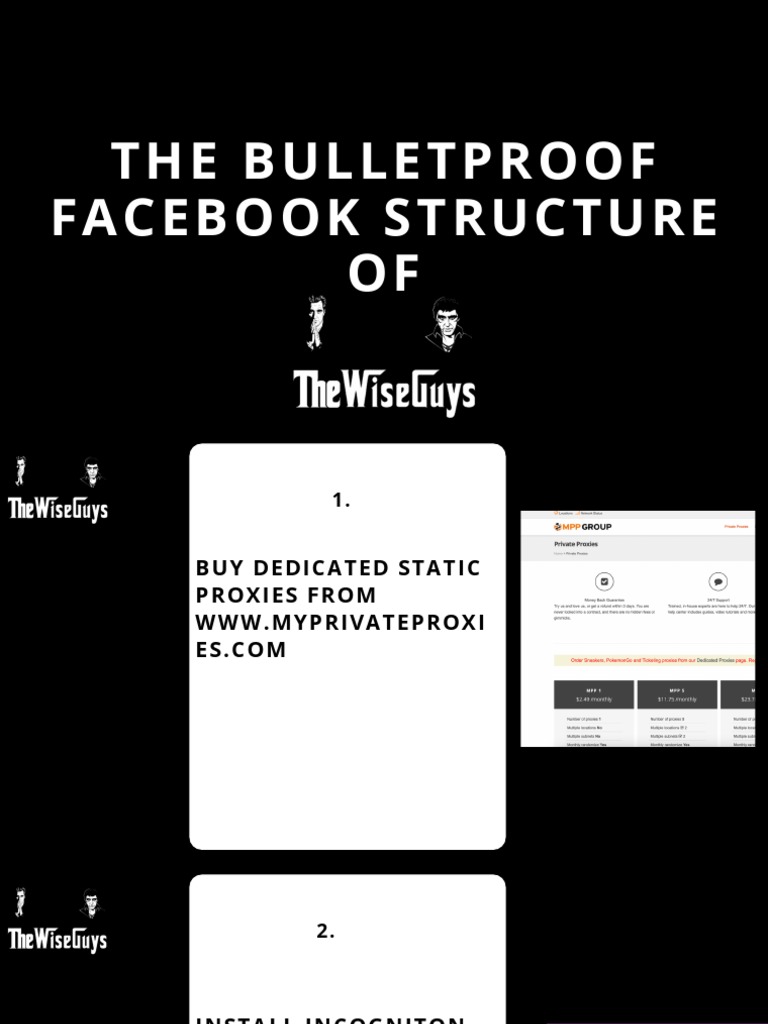 The Bulletproof Facebook Structure of | PDF