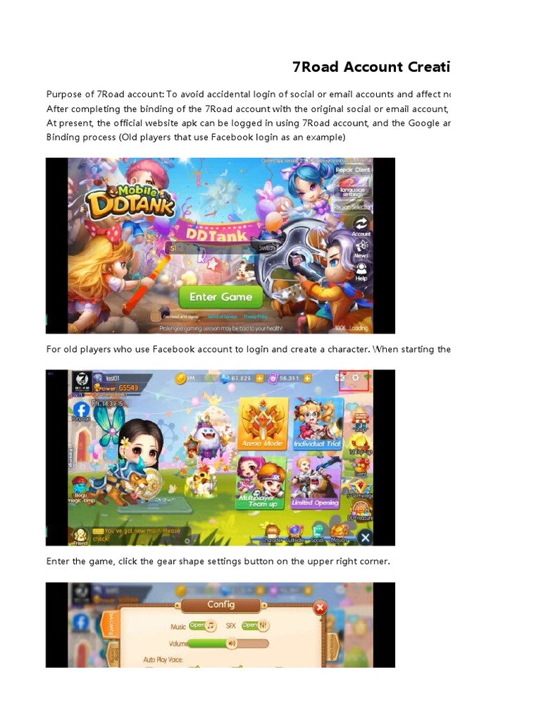 7road Account Binding Process | PDF | Password | Login