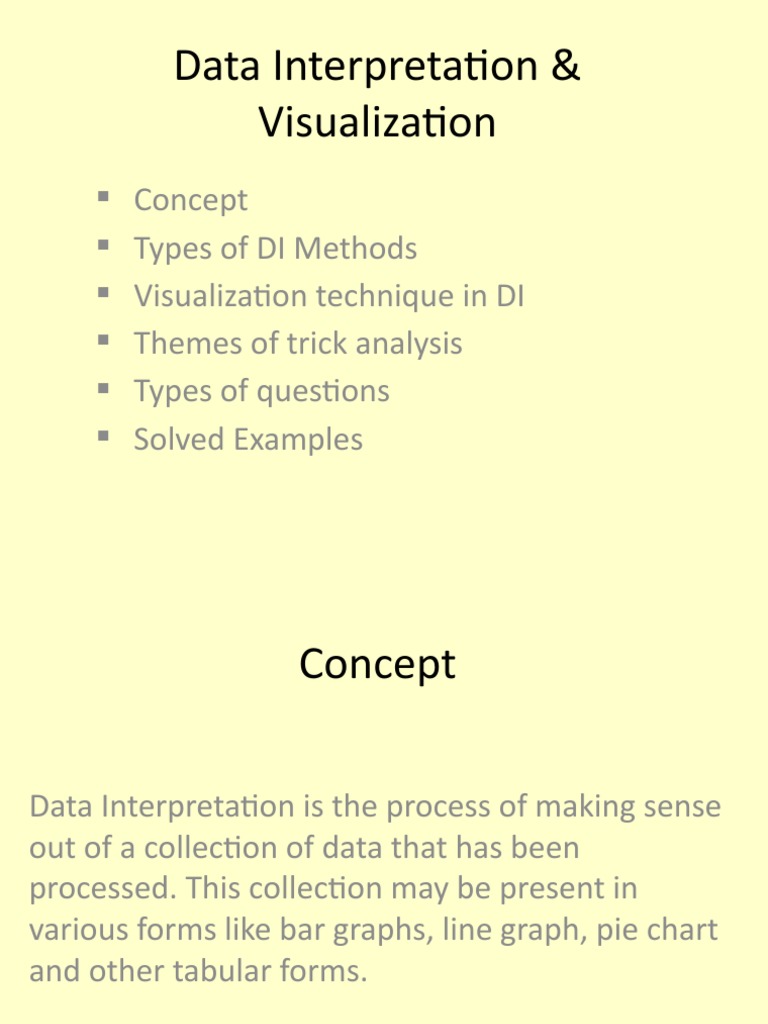 Data Interpretation & Visualization | PDF | Information Science