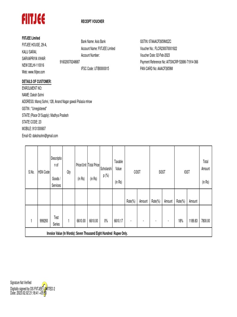 Allen Module | PDF | Voucher | Financial Services
