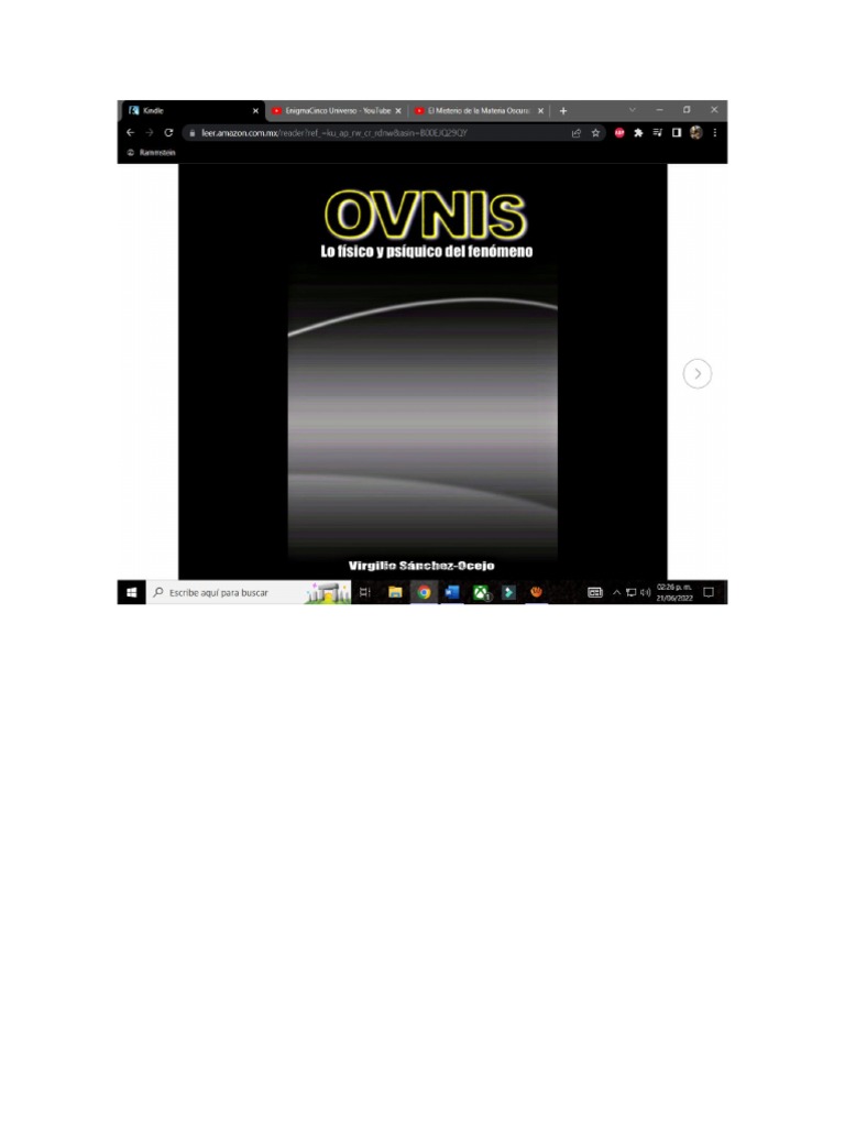 Lo Fisico y Psiquico Del Fenomeno Ovni | PDF