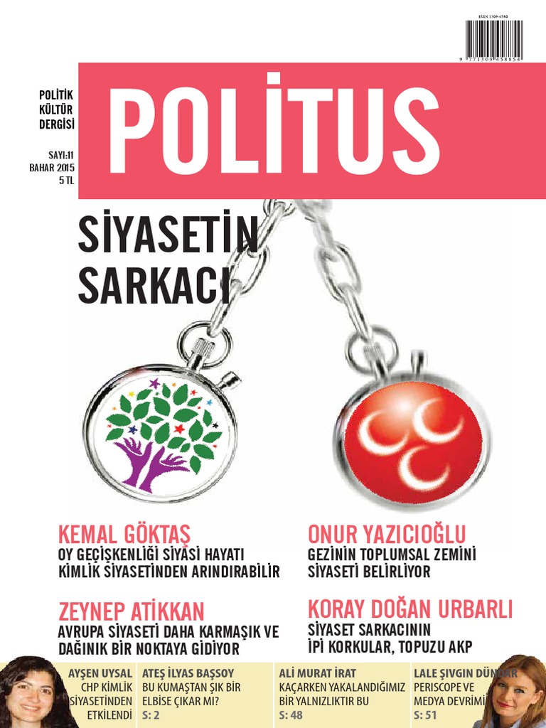 Politus Dergisi Sayı:11 Siyasetin Sarkacı | PDF