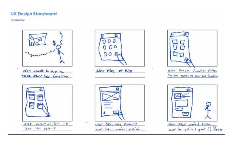 Close Up Storyboard | PDF